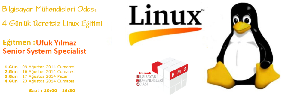 Linux Eğitimi - TMMOB Bilgisayar Mühendisleri Odası